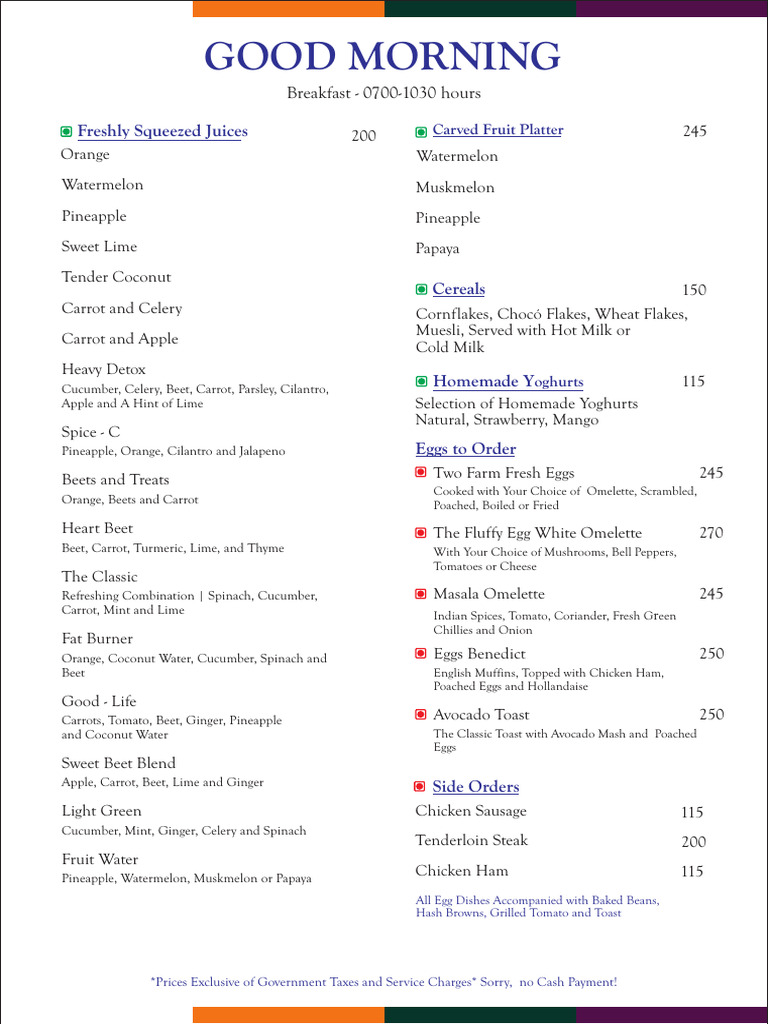 Falcon Greens Menu 2023 | PDF | Indian Cuisine | Hamburgers