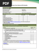 2024 NHSN UTI Documentation Checklist | PDF | Urinary Tract Infection ...