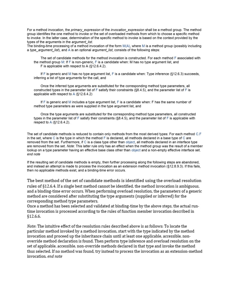 Method Invocation Part 1 | PDF | Parameter (Computer Programming ...