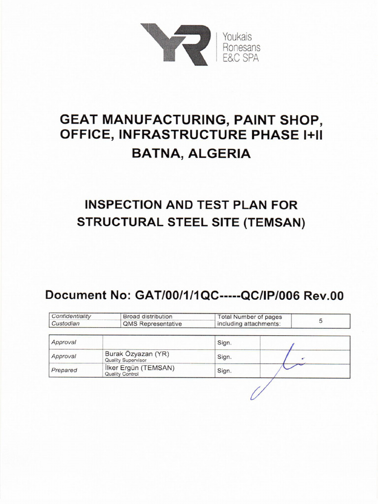 GAT-00-1-1QC - QC-IP-006 Rev.00 | PDF