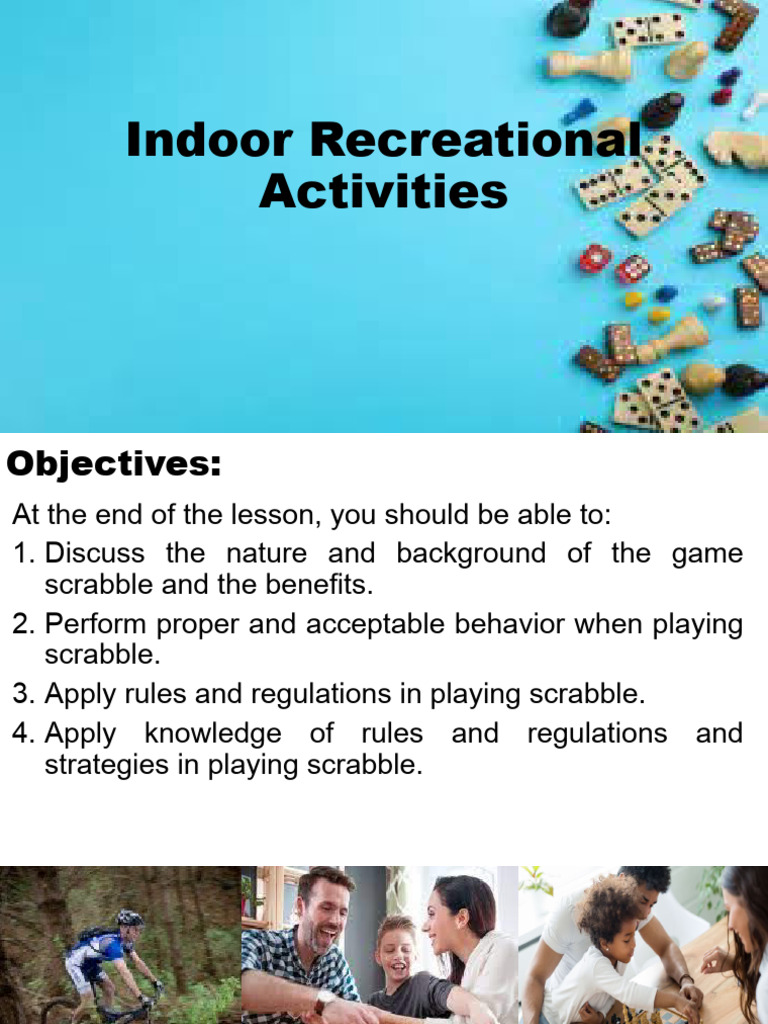 Indoor Recreational Activities | PDF | Cognition | Cognitive Science