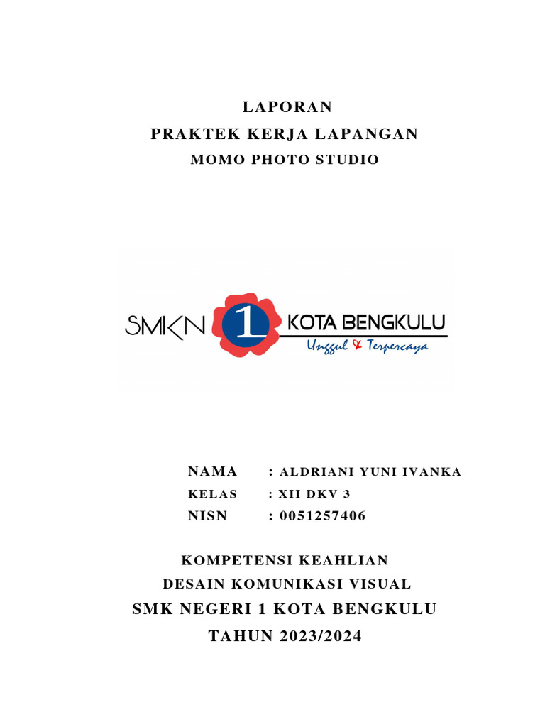 Laporan PKL (Xii DKV 3) | PDF