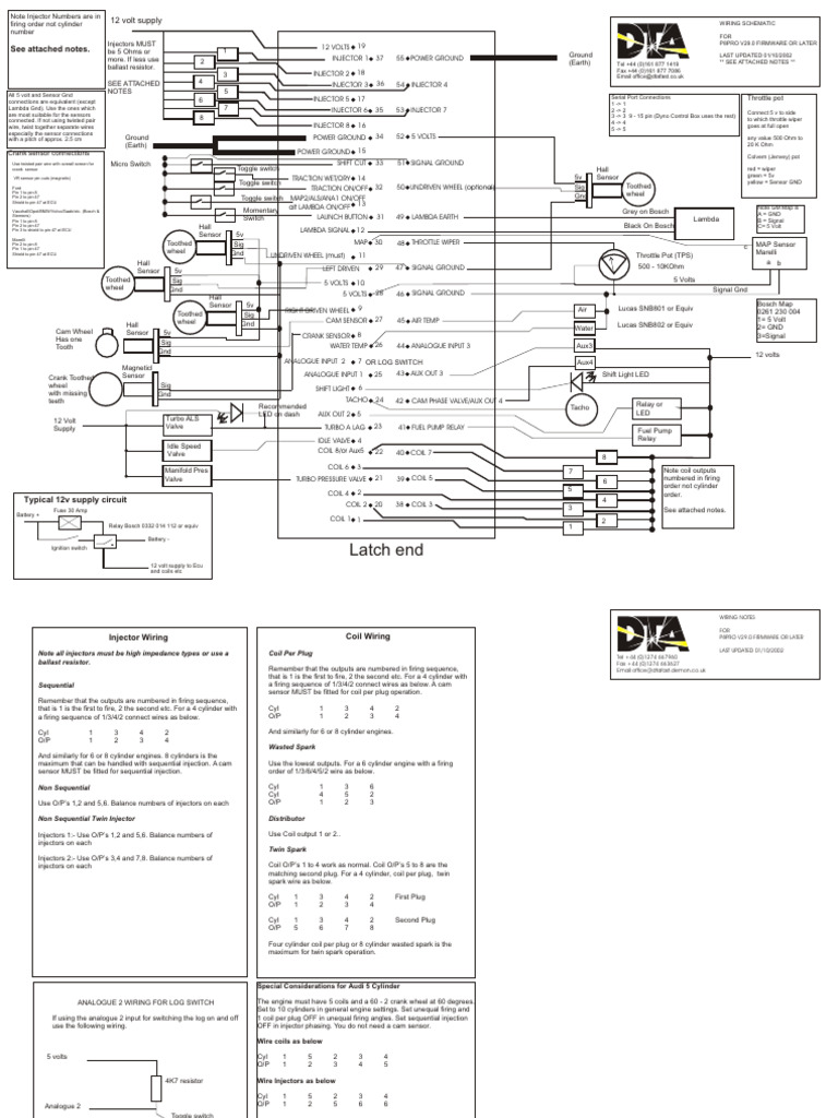 P8 Wiring Diagram | Download Free PDF | Fuel Injection | Vehicle Parts