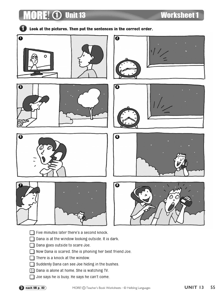 NMS1 Englisch Worksheets - Unit 13 | PDF