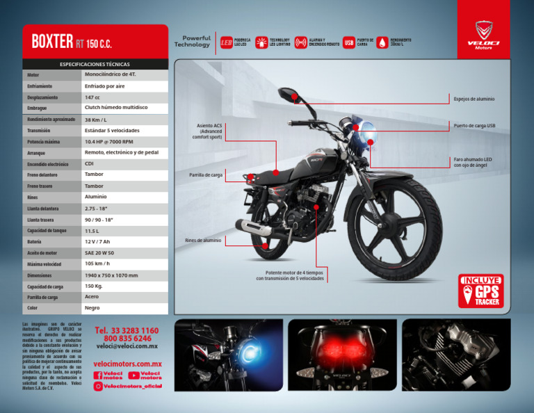Ficha Tecnica Boxter RT | PDF | Embrague | Fabricantes de automóviles