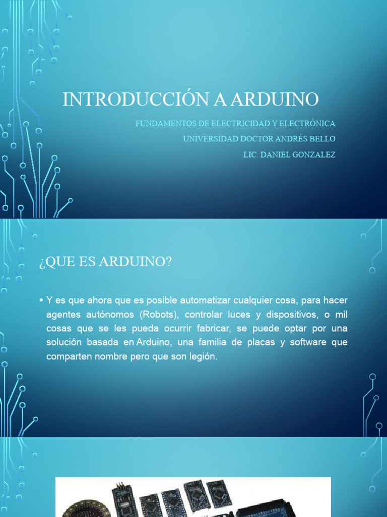 Introducción a Arduino | PDF | Arduino | Entorno de desarrollo integrado