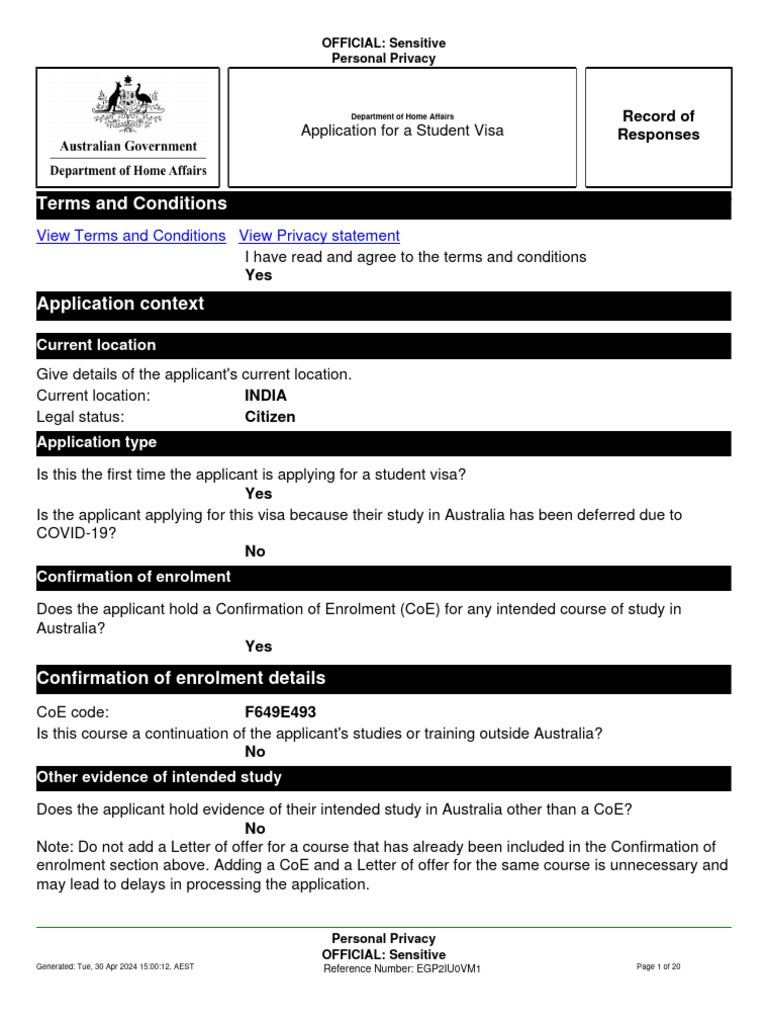 Visa Application | Download Free PDF | Identity Document | Passport