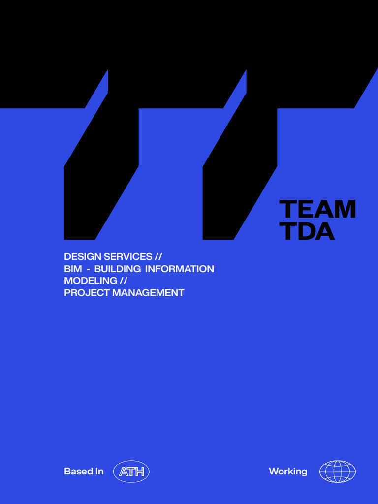 TEAM-TDA Portfolio A4 | PDF | Building Information Modeling | Project ...