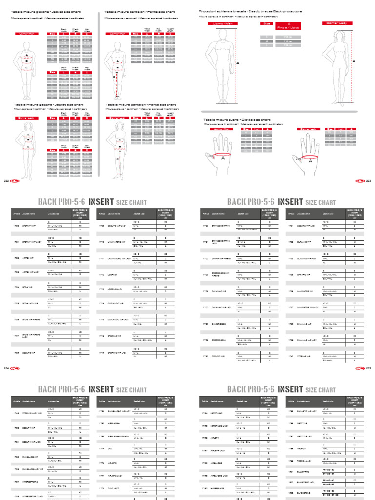 Clover - Size - Chart 2 | PDF | Cultural Magazines