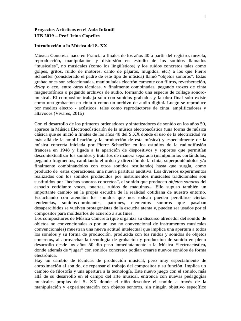 Bandas Sonoras II UIB CESAG 2016 | PDF