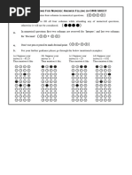 OMR Sheet Generator | PDF | Tests | Standardized Tests