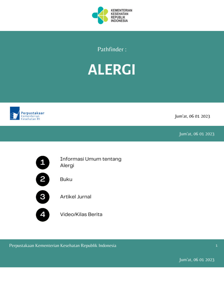 Kemenkes Ri Alergi | PDF | Allergy | Allergen