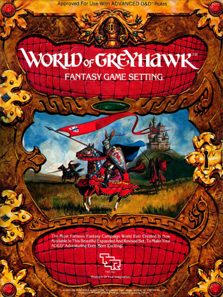 World of Greyhawk Boxed Set (1e) - Removed | PDF | Trees | Wood