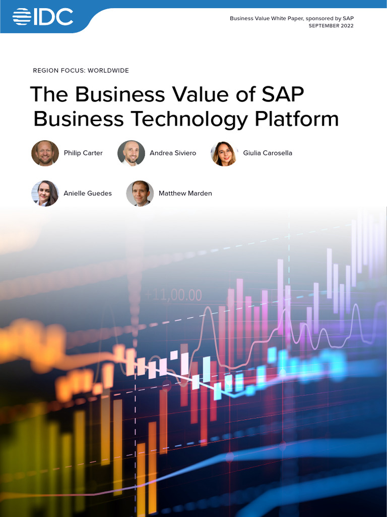 SAP BTP IDC Business Value White Paper | PDF | Automation | Analytics