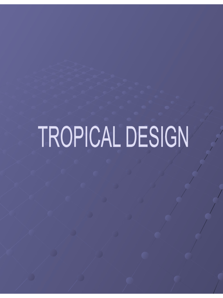 Tropical Design | PDF