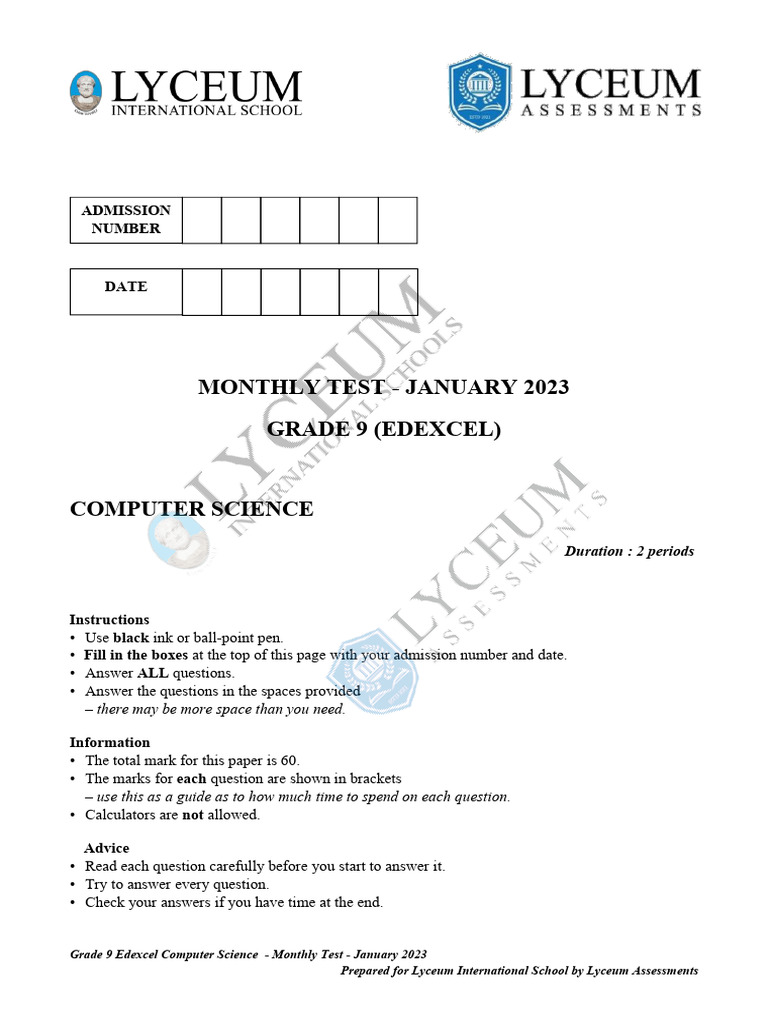 9 Edexcel Computer Science | PDF | Computer Data Storage | Central ...