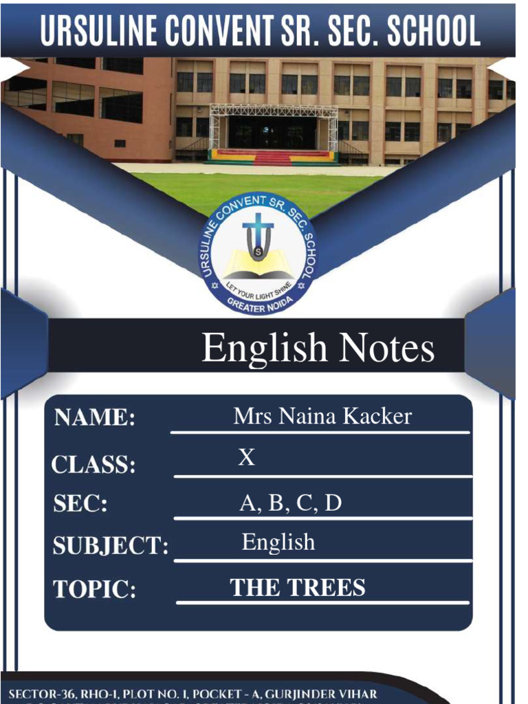 Trees Notes | PDF | Trees | Nature