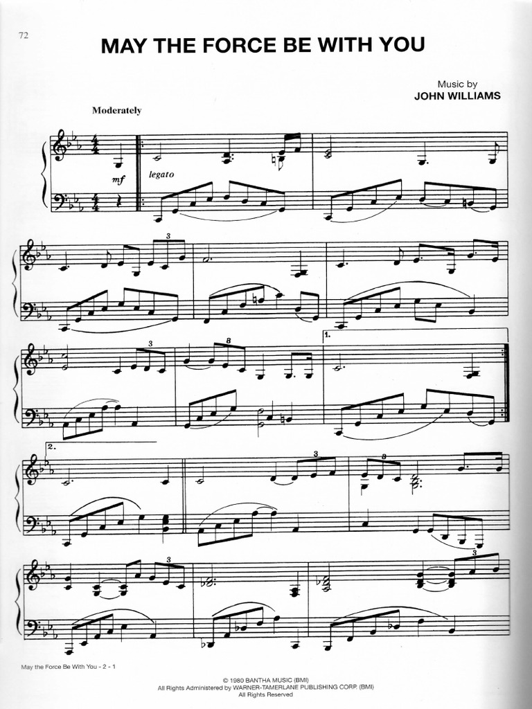 Star Wars - The Force Theme | PDF