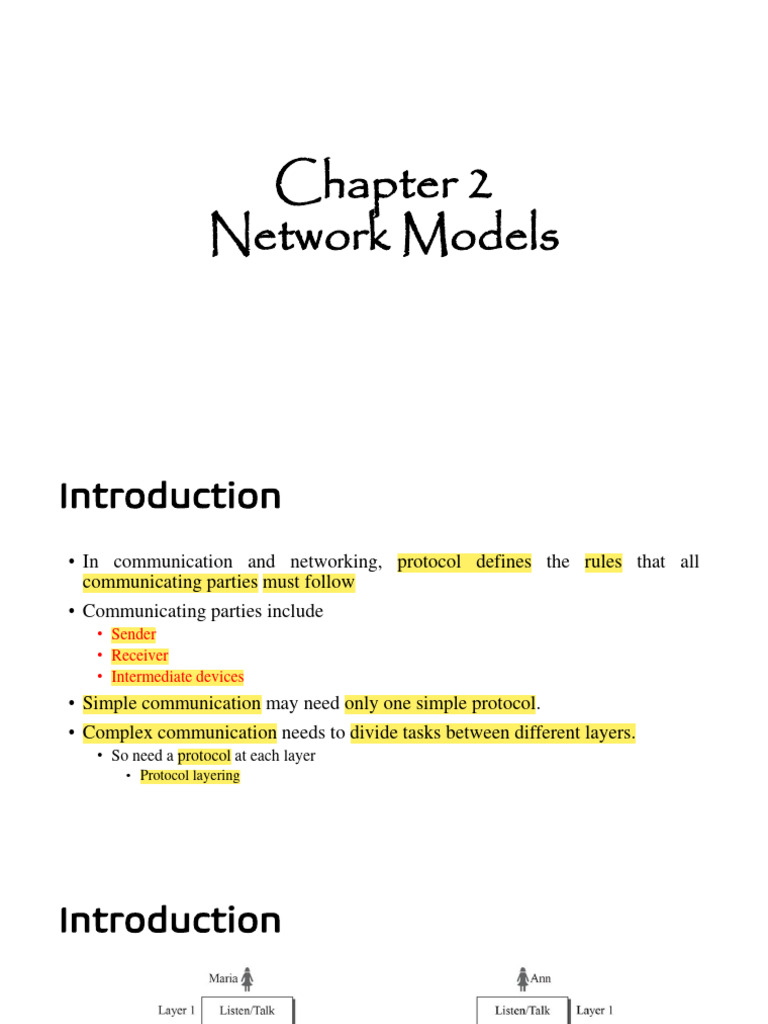 Reference Material - Chapter 2 | PDF | Internet Protocol Suite | Internet Protocols