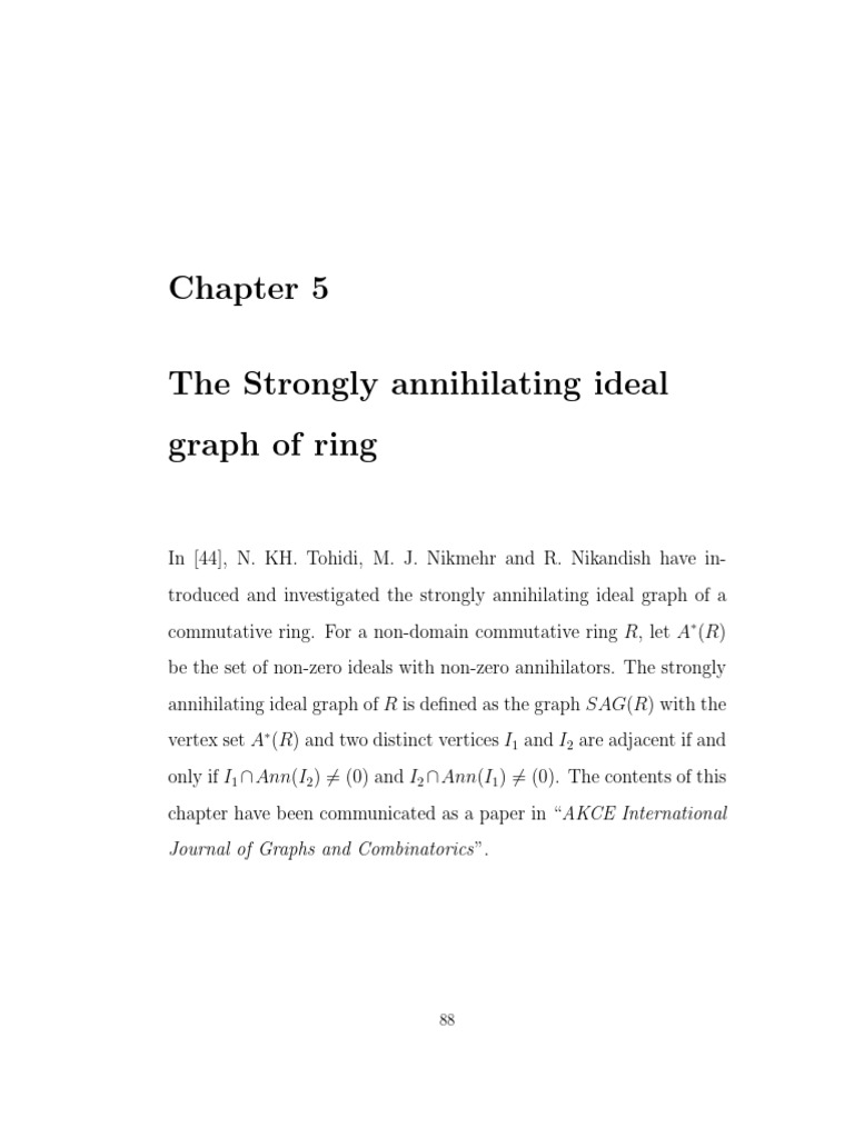 11 Chapter5 | PDF | Vertex (Graph Theory) | Ring (Mathematics)