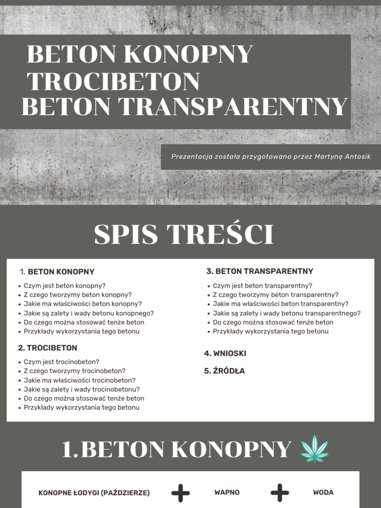Beton Konopny | PDF