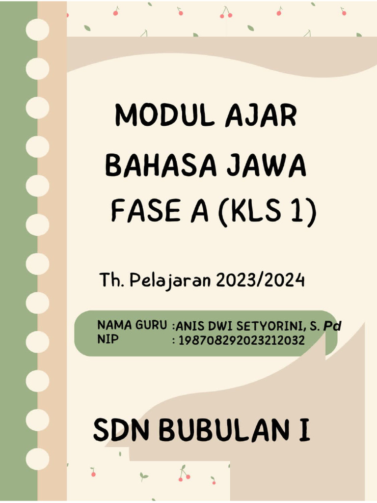Sampul B.jawa | PDF