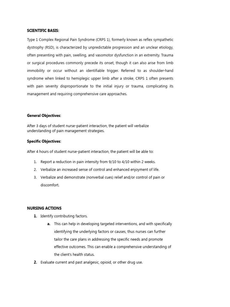 Scientific Basis | PDF | Pain | Pain Management