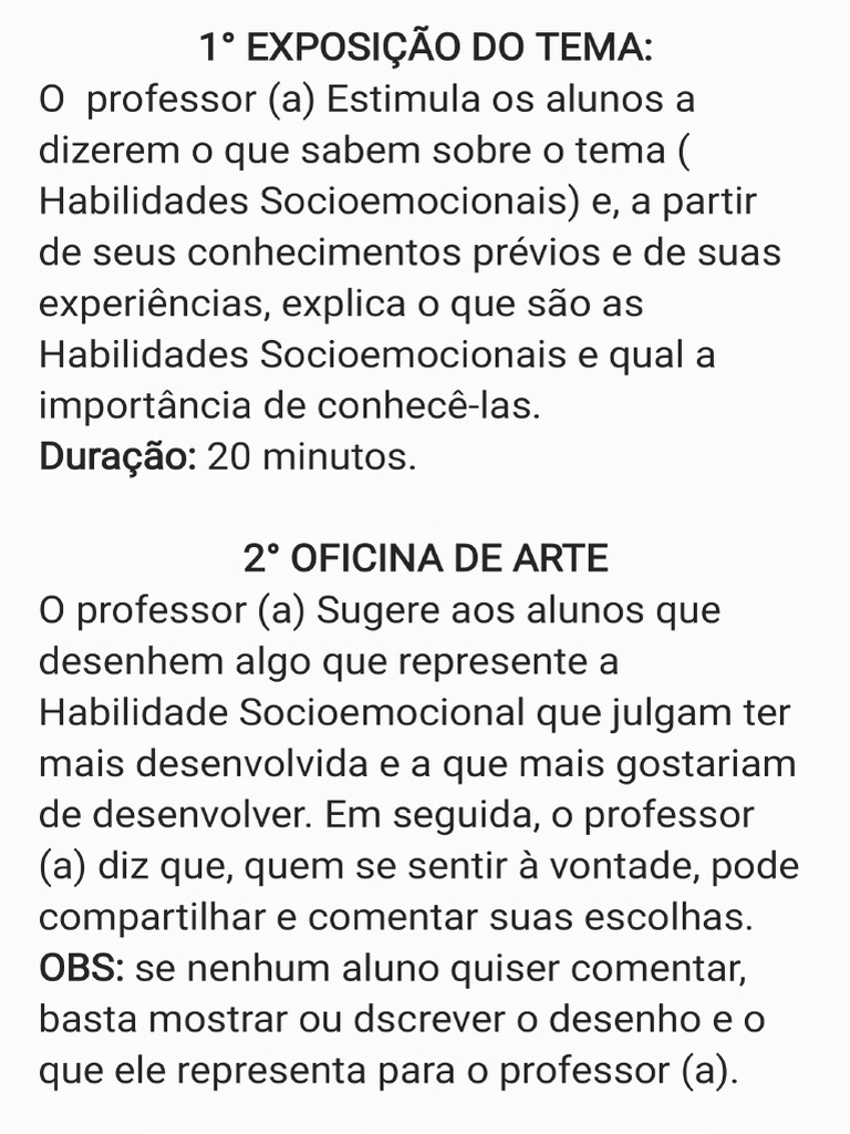 Oficina Das Emoções - 231112 - 141035 | PDF