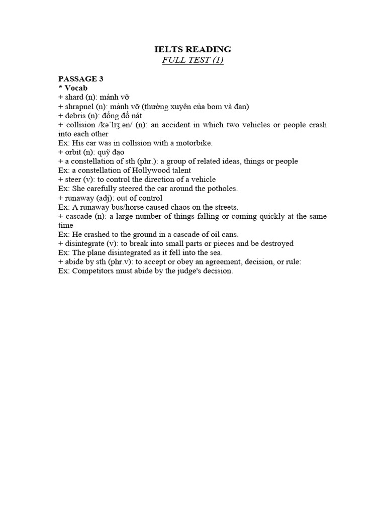 A - Handout - Reading - U3 | PDF