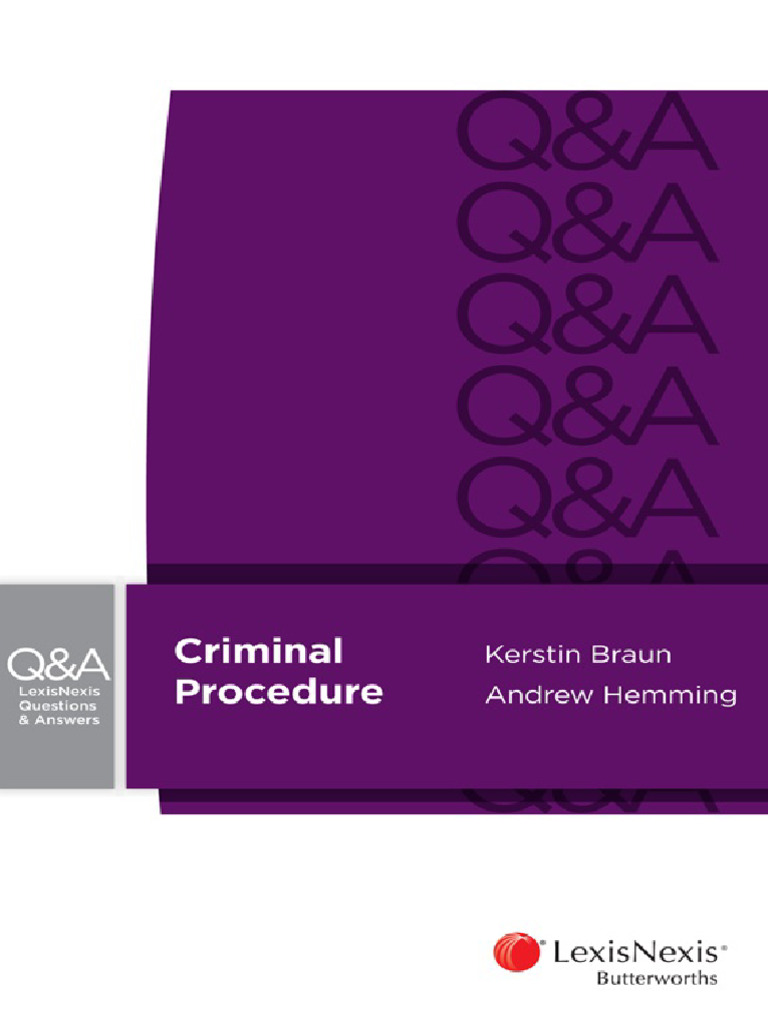 (Lexisnexis Questions & Answers) Kerstin Braun - Andrew Hemming - CCH ...