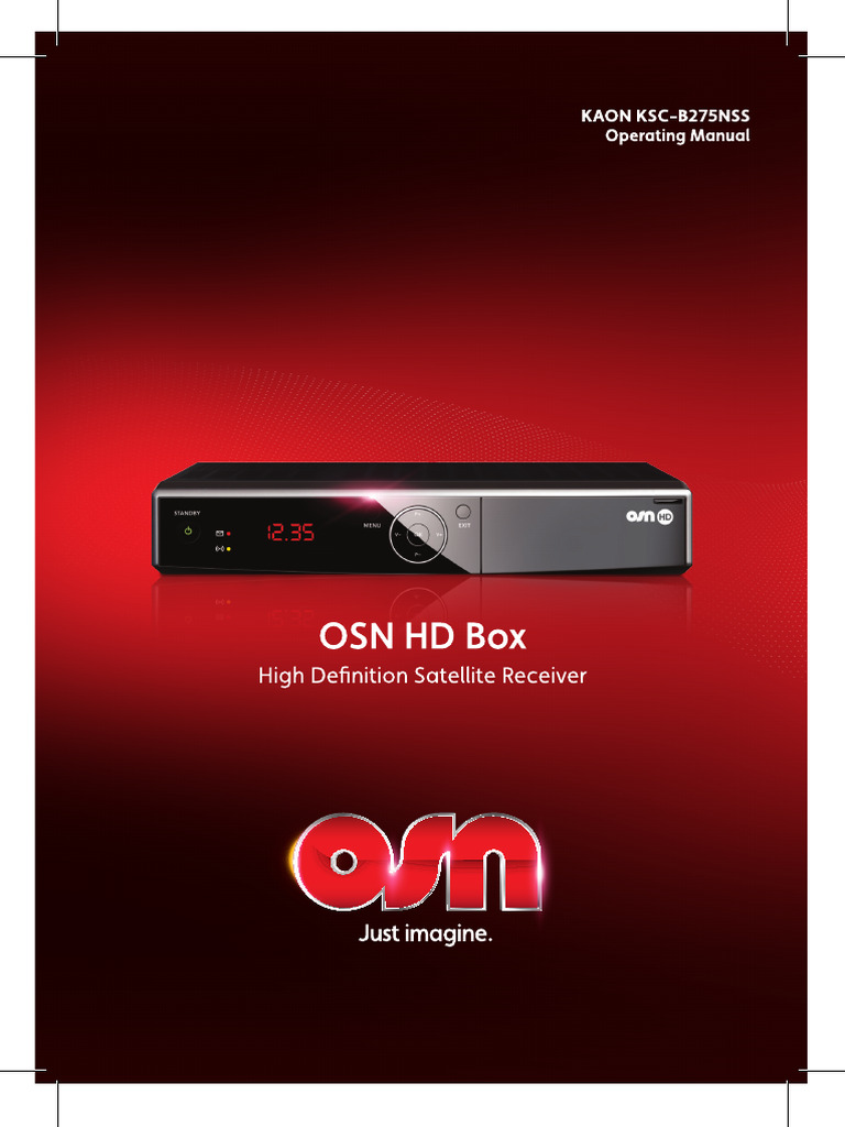 OSN HD KAON KSC B275NSS English | PDF