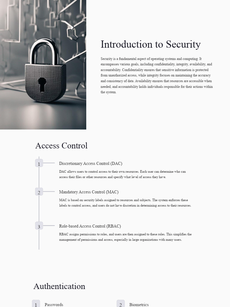 Introduction To Security | Download Free PDF | Security | Computer Security