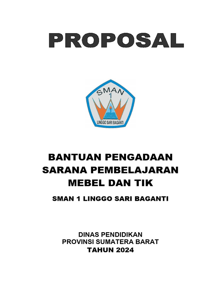Proposal Tik Sman 1 Linggo Sari Baganti | PDF