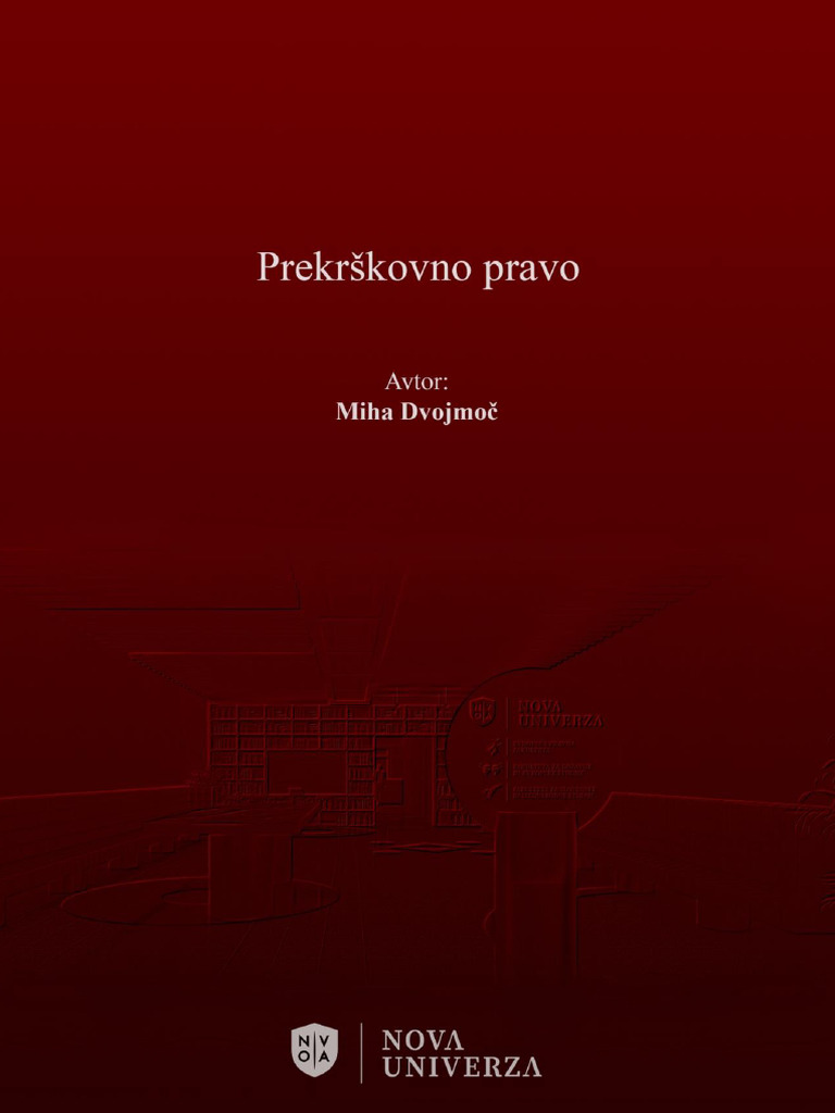 Dvojmoč M, Prekrškovno Pravo | PDF