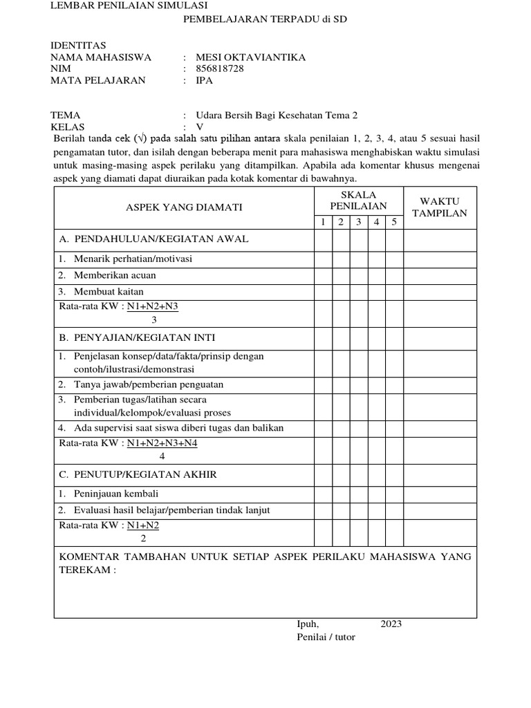 APKG 1 PKP SIKLUS 1 | PDF