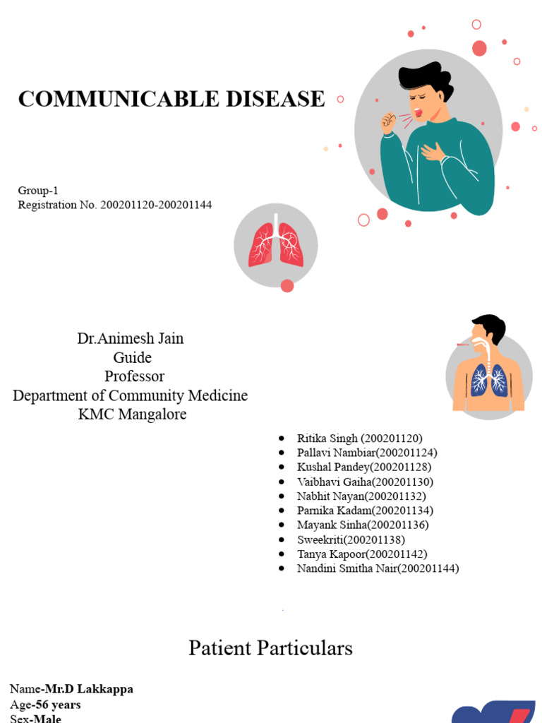Tuberculosis Commed Dept | PDF | Tuberculosis | Human Nose