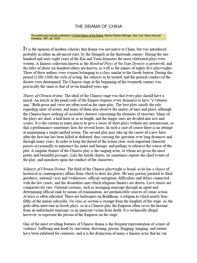 Asian Dramas | PDF | Theatre | Poetry