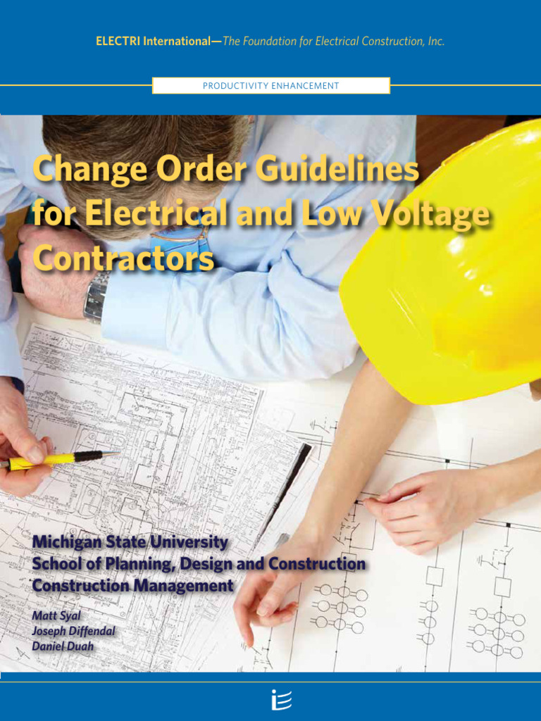 Dokumen.tips Change Order Guidelines for Electrical and Low Voltage ...