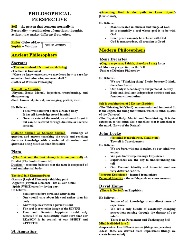 UTS Lecture Module 5-8 | PDF | Learning | Soul