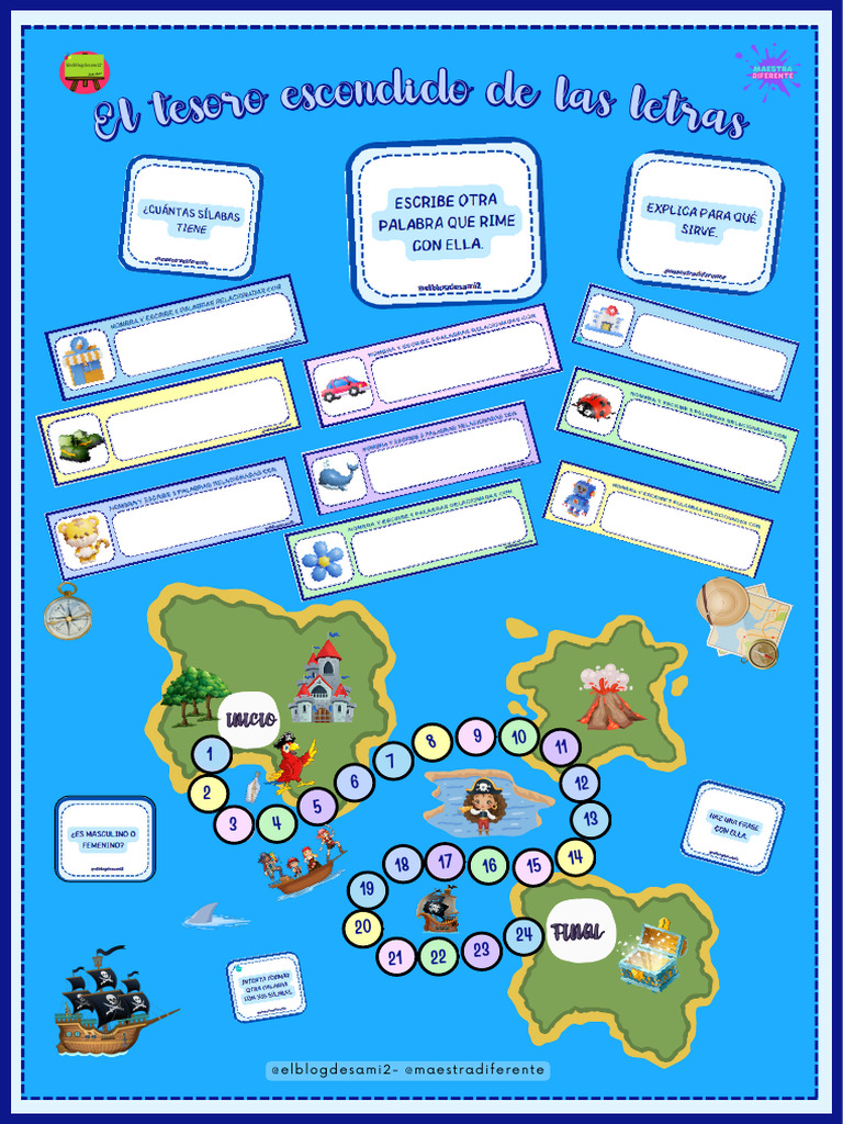 El Tesoro de Las Letras | PDF | Sílaba | Lingüística