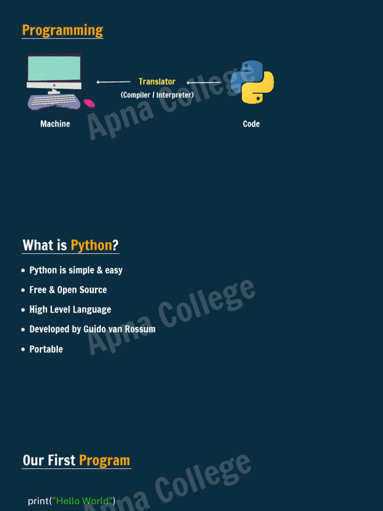 Python Notes Apnacollegw | PDF | Method (Computer Programming) | Class ...