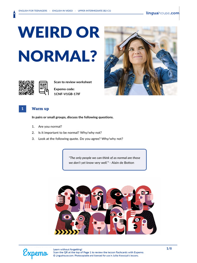 Weird or Normal British English Student 2 | PDF | Body Mass Index