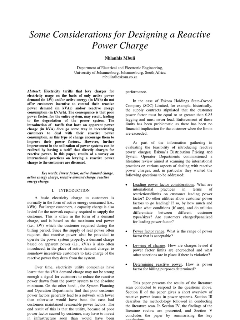 ASIA PES Reactive Charge 2011-11-17FF | PDF | Ac Power | Electric Power ...