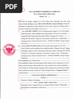 Contoh SK Pengesahan Akta Pendirian PT. DUM | PDF