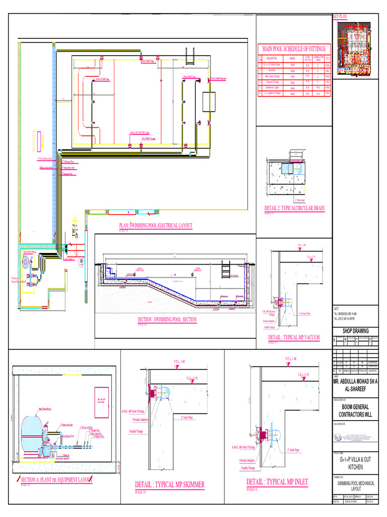Pool Mechanical-SH-SPM-01 rev01-SH-SPM-01 | PDF | Chemical Engineering ...