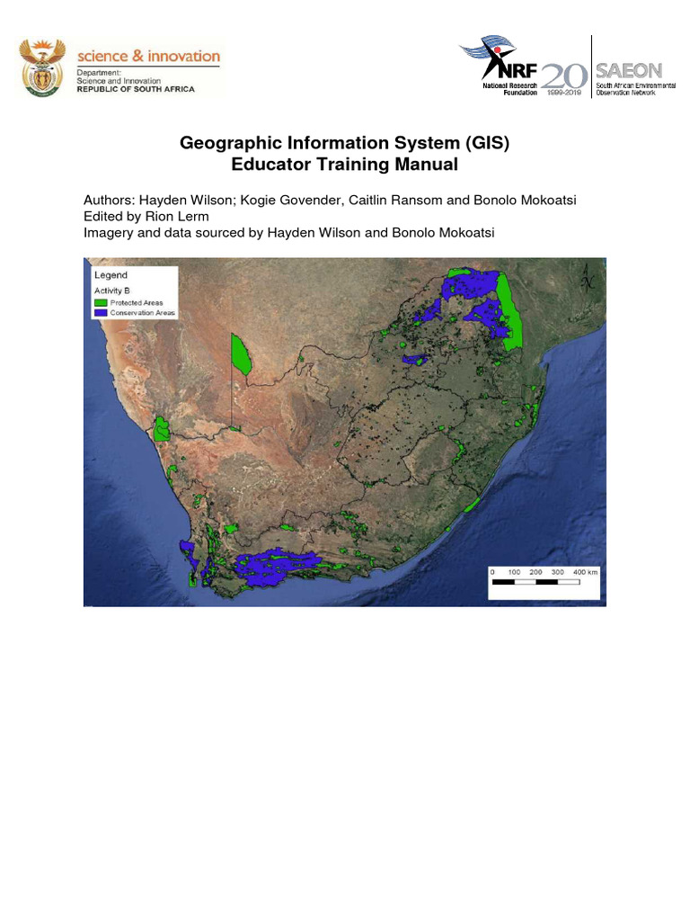 GIS Educator Training Manual Guide | PDF | Geographic Information ...