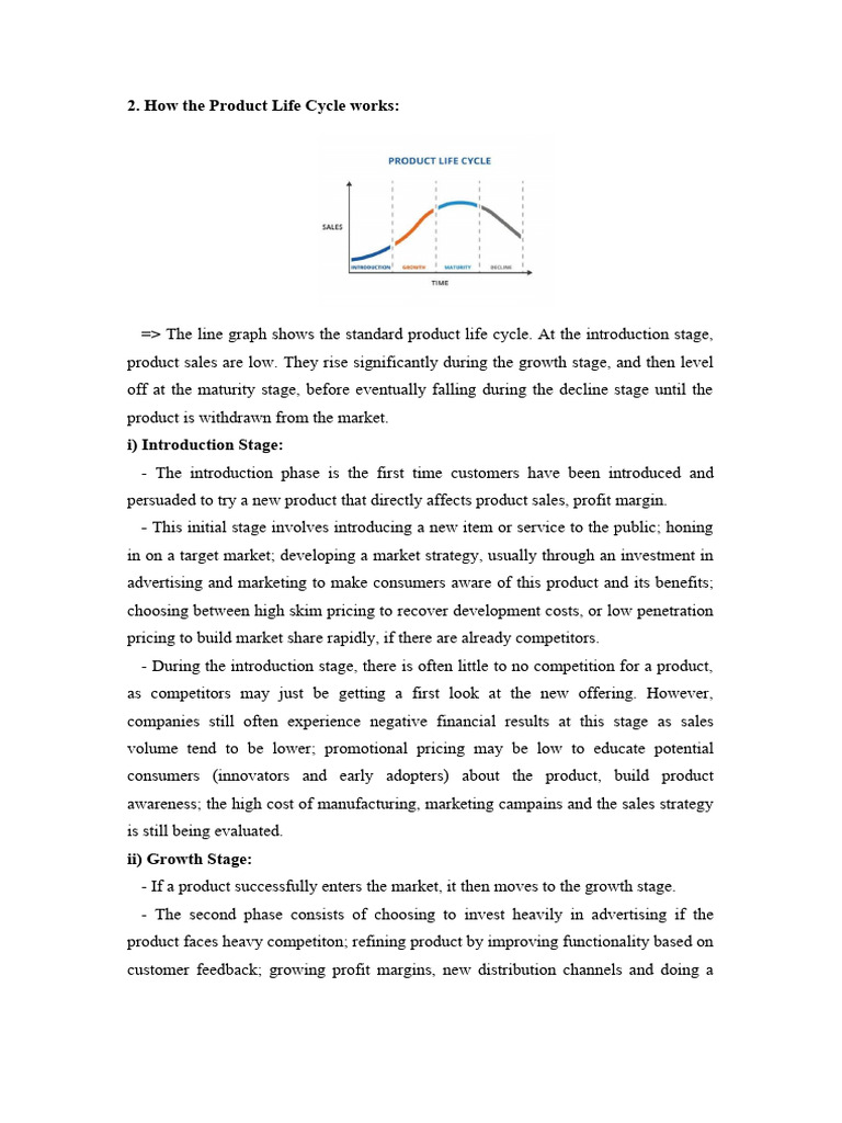How The Product Life Cycle Works | PDF | Marketing | Pricing