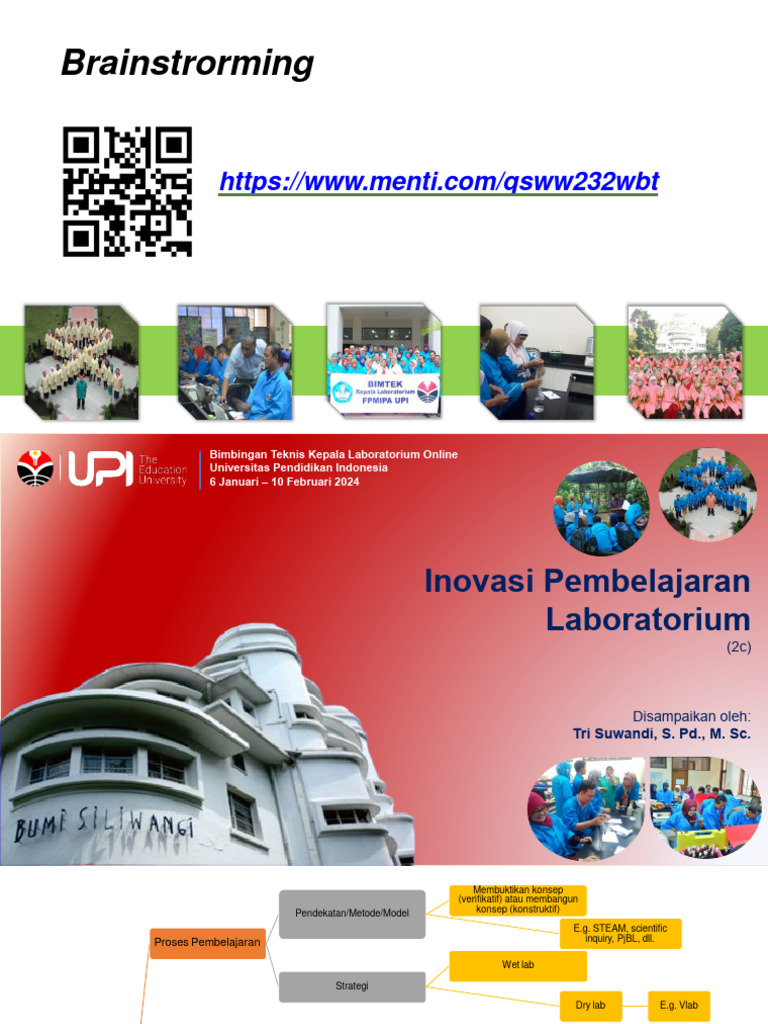 Tri Suwandi, S.PD., M.Sc. - (Inovasi Pembelajaran Laboratorium) - 2-7 - 2 | PDF | Scientific ...