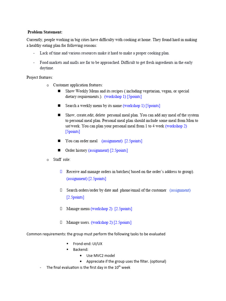 Problem Statement | PDF