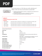 CommScope FFVV-65B-R2 Antenna Specs | PDF | Antenna (Radio ...